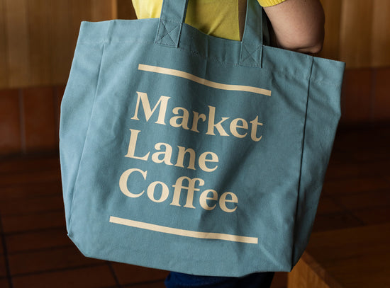 Organic Cotton Market Lane Tote Bag | Market Lane Coffee