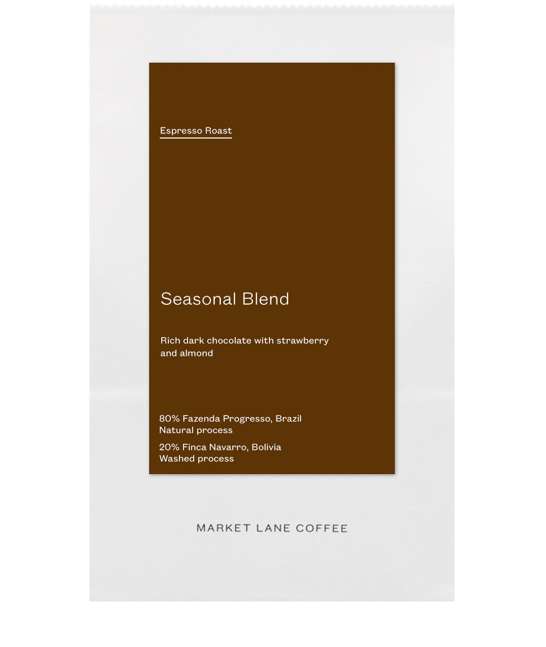 Seasonal Espresso Blend | Market Lane Coffee
